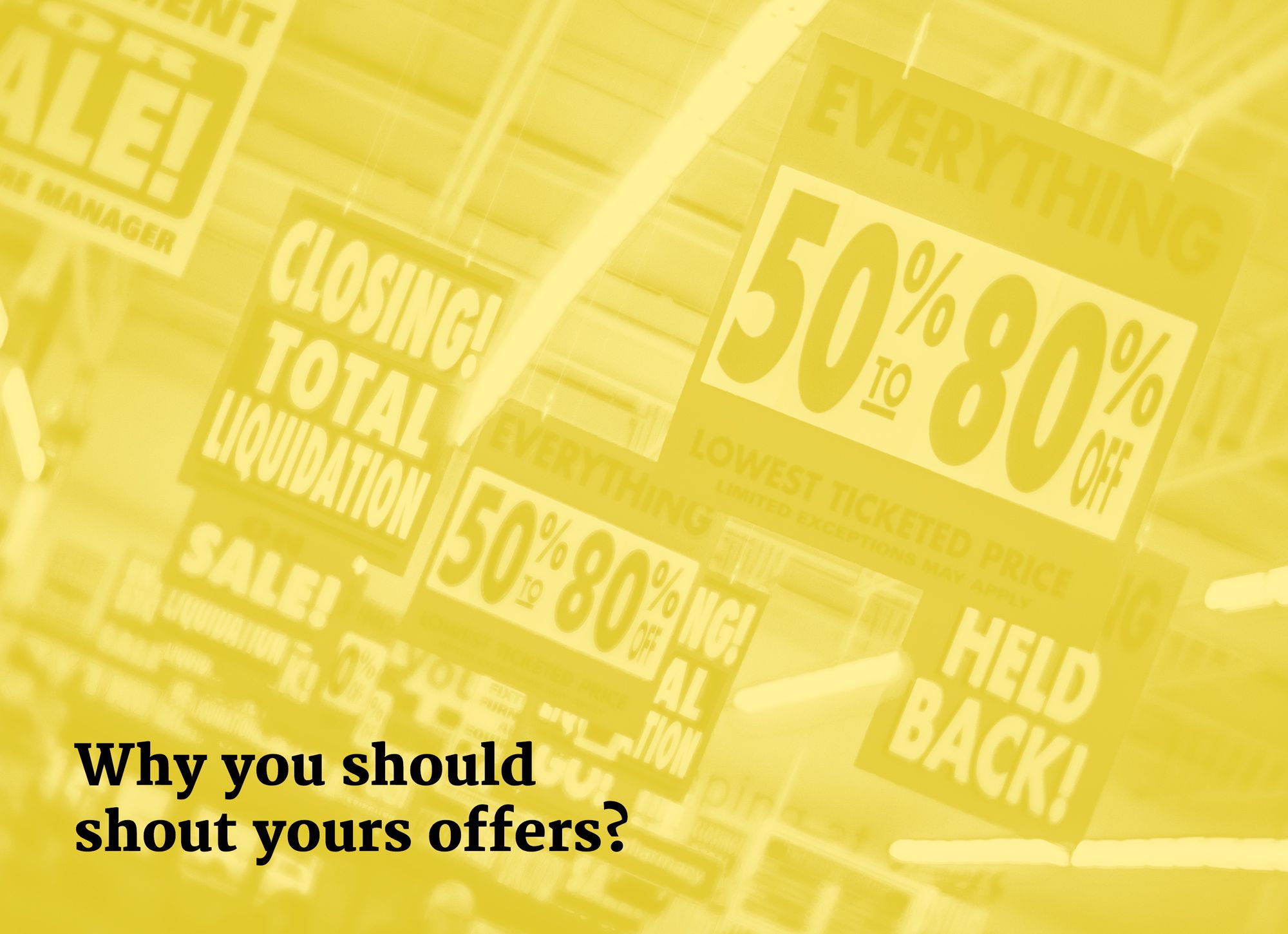 Comment bien communiquer sur vos promotions